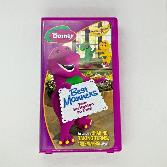 BARNEY - BARNEYS Best Manners (VHS) EUR 8,89 - PicClick FR