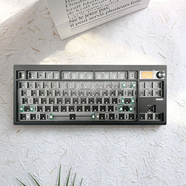 GMK87 MECHANICAL KEYBOARD Kits Ergonomic Keyboard 87Keys Hotswap for PC ...