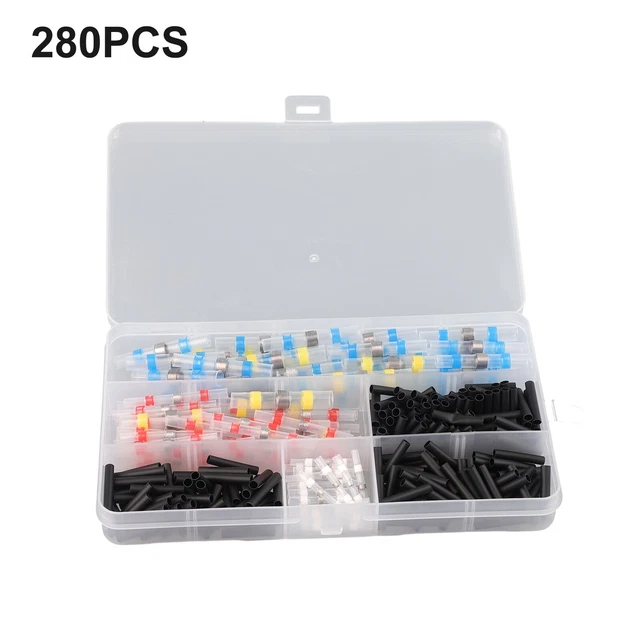 SOUDURE JOINT MANCHE 280PCS Sertissages Mégot Joint Augmenté Courant ...