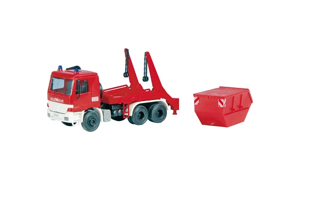 KIBRI 18268 - H0 Feuerwehr Actros Absetzkipper EUR 23,95 - PicClick DE
