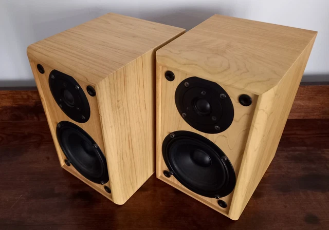ACOUSTIC SOLUTIONS AV 20 Bookshelf Speakers Excellent Sound Quality. £ ...