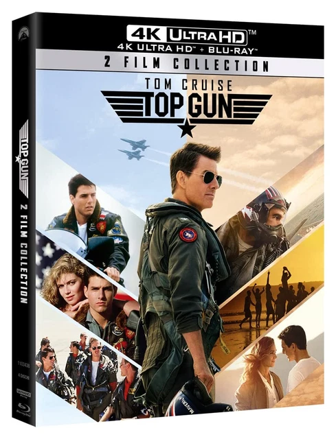 TOP GUN - 2 Film Collection (4K UHD + Blu-ray) (4K UHD Blu-ray) Tom ...