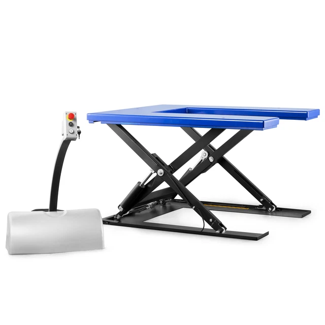 STATIONÄRER PALLIT HUBTISCH TABLE-U elektrisch | 1000 kg | 1010 mm ...