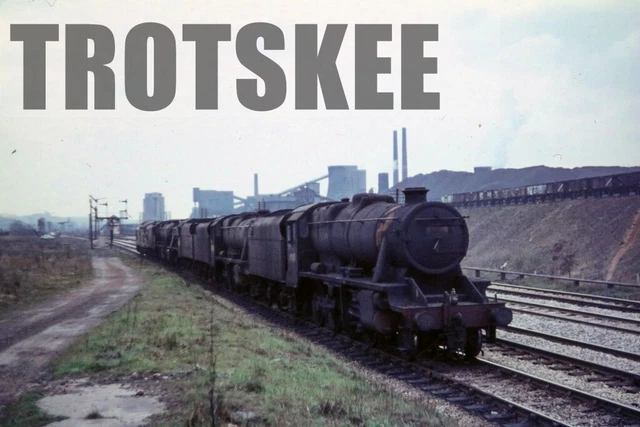 35MM SLIDE BR British Railways Steam Loco Class 8F 48070 1968 Original ...