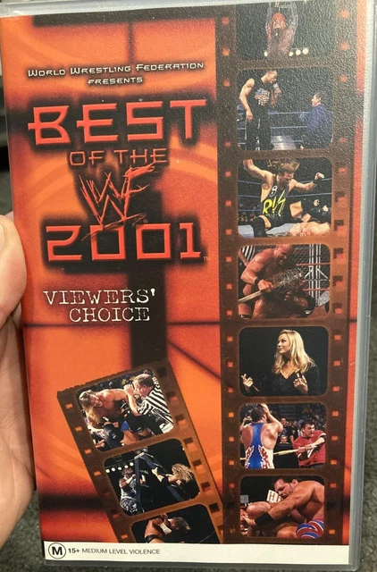 BEST OF THE WWF 2001 VHS VIDEO TAPE (WWE pro wrestling / Stone Cold ...