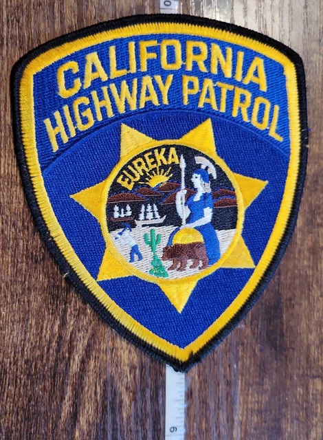 CALIFORNIA HIGHWAY PATROL State Police Patch $7.99 - PicClick