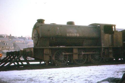 ORIGINAL COLOUR SLIDE of 68079 ER J94 class steam loco £3.99 - PicClick UK