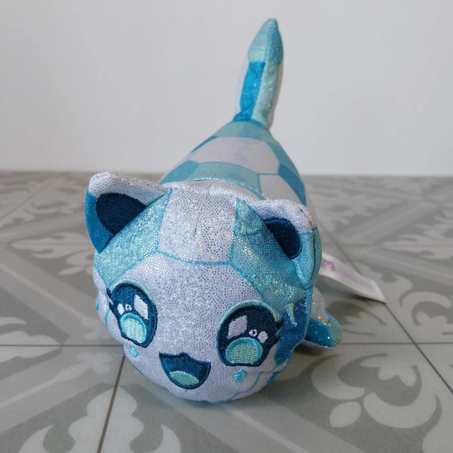 APHMAU MEEMEOWS DIAMOND Plush Soft Toy Blue Sparkle Cat £10.99 ...