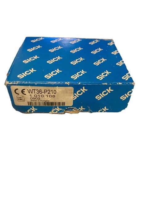 SENSORE LUCE A riflessione malata WT36-P210 1010108 IMBALLO ORIGINALE ...
