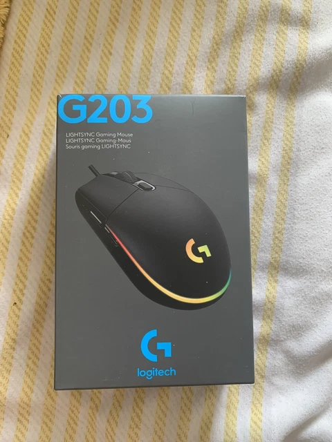 LOGITECH G203 LIGHTSYNC gaming mouse £15.00 - PicClick UK