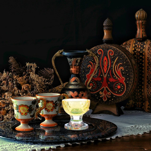 MEDIEVAL CUP WATER Offering Container Witch Altar Bowl Smudging Bowl £ ...