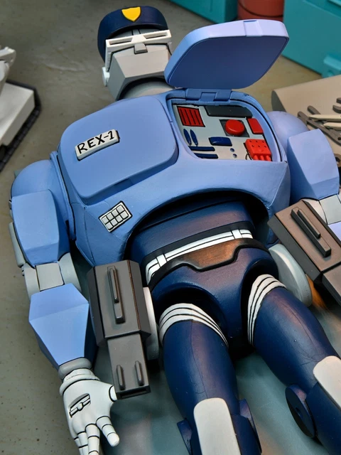 FIGURINE NECA ULTIMATE REX- 1 "From the files of Pizza Squad" TMNT ...