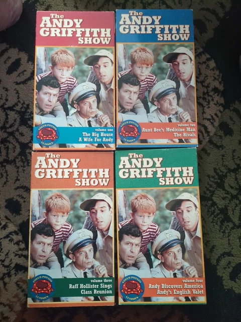 THE ANDY GRIFFITH show Vhs Lot Opie Gomer Pyle Andy Taylor Barney Fife Aunt Bee £6.41 - PicClick UK