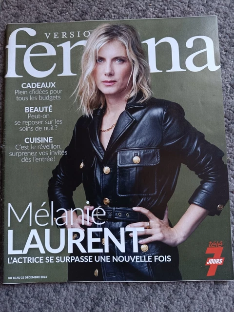 MÉLANIE LAURENT - Magazine Fémina décembre 2024 EUR 5,00 - PicClick FR