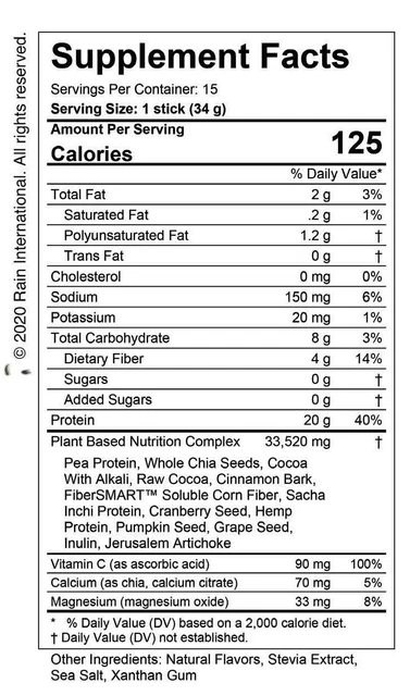 30 SACHET OF Rain FORM CHOCOLATE - Pure Wellness drink - Build, Bulk ...