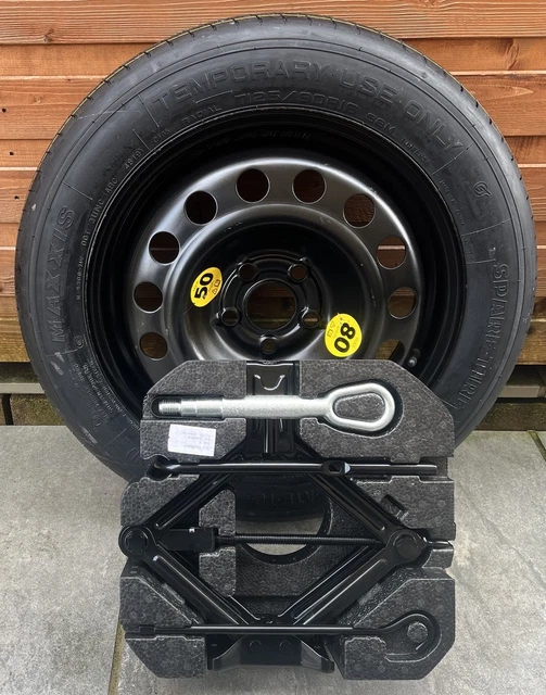 MG ZS 2017-2025 Genuine Space Saver Spare Wheel Kit 125/90/R16 With Jack Kit £219.00 - PicClick UK