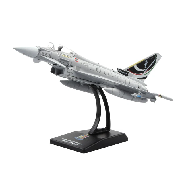 EUROFIGHTER TYPHOON EF-2000 1:100 Alloy Model 16cm Detailed Military ...
