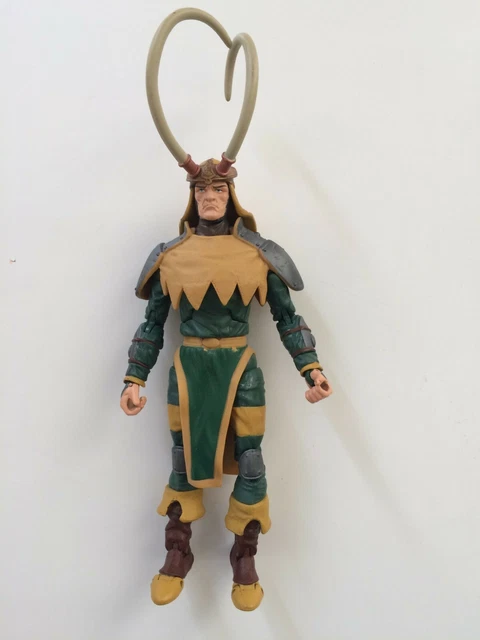 FIGURINE ARTICULÉE MARVEL Legends Toybiz Loki avec épée (Onslaught Wave ...