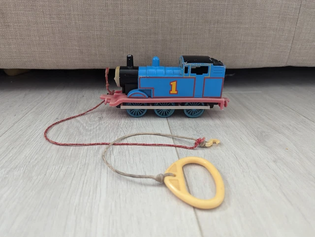THOMAS THE TANK ENGINE push along THOMAS, 1984, merit, MIB £5.00 ...