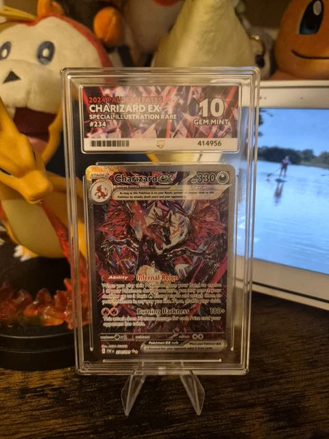 POKEMON PALDEAN FATES Charizard EX Card 234/091 Ace 10 £373.88 ...