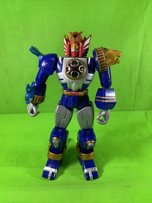 POWER RANGERS 2002 BANDAI NINJA STORM LIGHTING MEGAZORD TRANSFORMER ...
