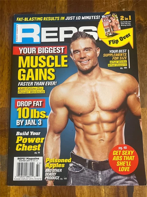 REPS! #24 BODYBUILDING muscle exercise magazine DAVID KIMMERLE Winter ...