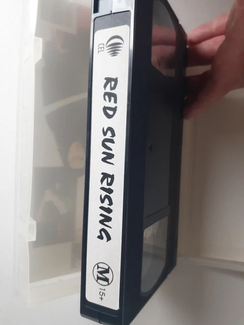 VHS VIDEO CASSETTE Tape RED SUN RISING Don The Dragon Wilson, Legend ...