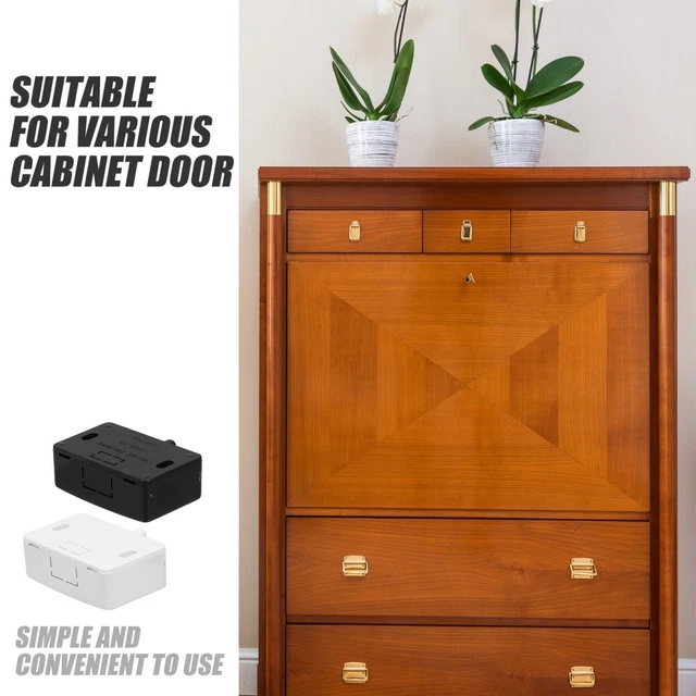 2 PCS MECHANICAL Wardrobe Touch Switch Cabinet Door Light Switch ...