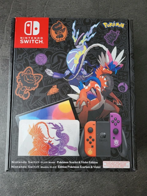 CONSOLE NINTENDO SWITCH OLED Edition Pokémon Ecarlate Et Violet ...