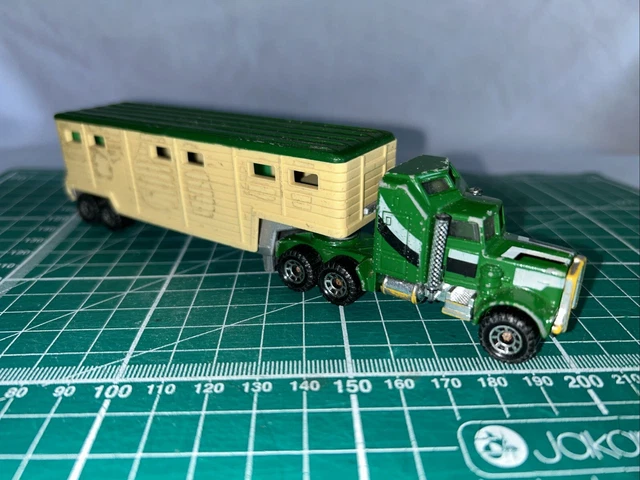 MATCHBOX, CONVOY, CY-6, Kenworth Horse Box Trailer, No Box £14.99 ...