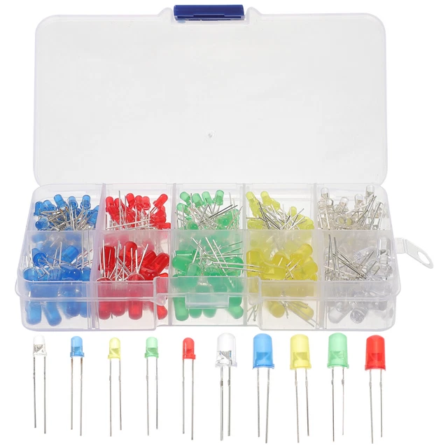 TINY LED LIGHT Micro Diodes for Science Project 3mm Mini Mask Single £5 ...