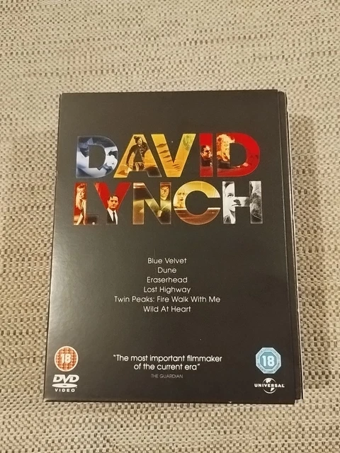 DAVID LYNCH COMPLETE Movie Collection - 7 Discs Box Set DVD Region 2 £ ...