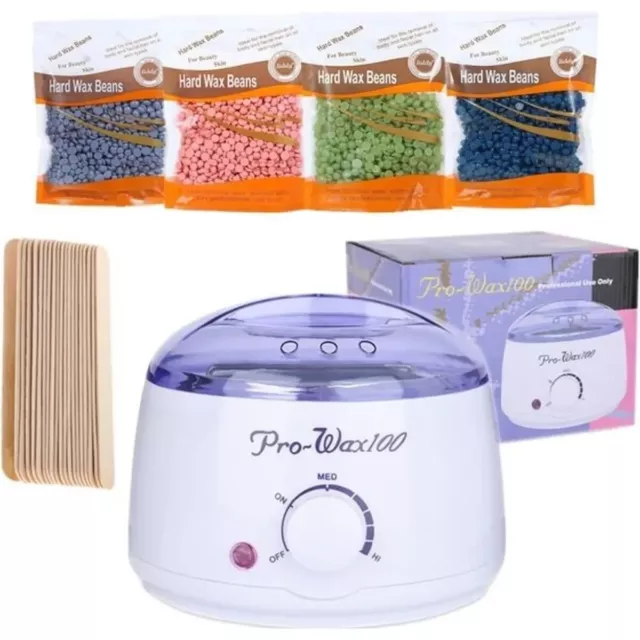 CHAUFFE CIRE EPILATION Machine Dépilatoire Kit Complet Professionnel ...