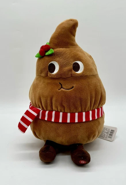 MINISO ANIMATED CHRISTMAS Poop Plush 11” Wiggles & Sings w Tags £27.62 ...