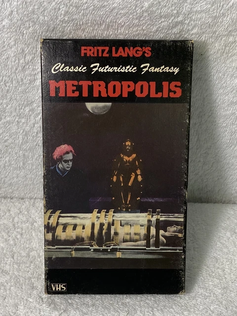 FRITZ LANG'S &METROPOLIS& Vhs Classic Futuristic Fantasy £1.77 - PicClick UK