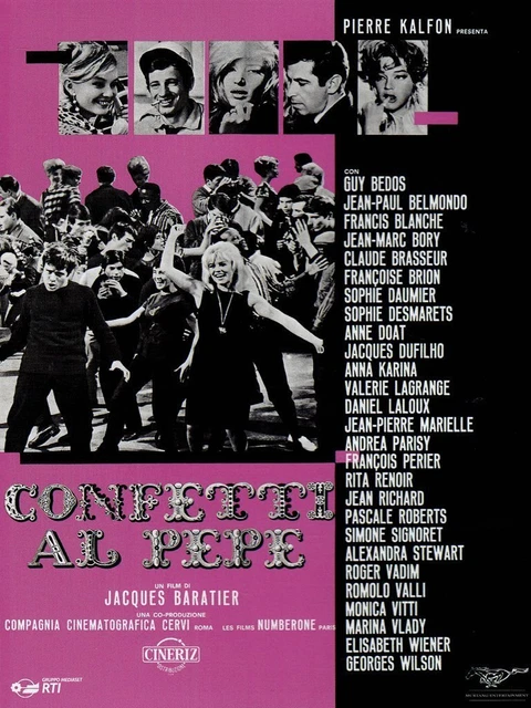 CONFETTI AL PEPE (DVD) Guy Bedos Jean-Paul Belmondo Francis Blanche EUR ...