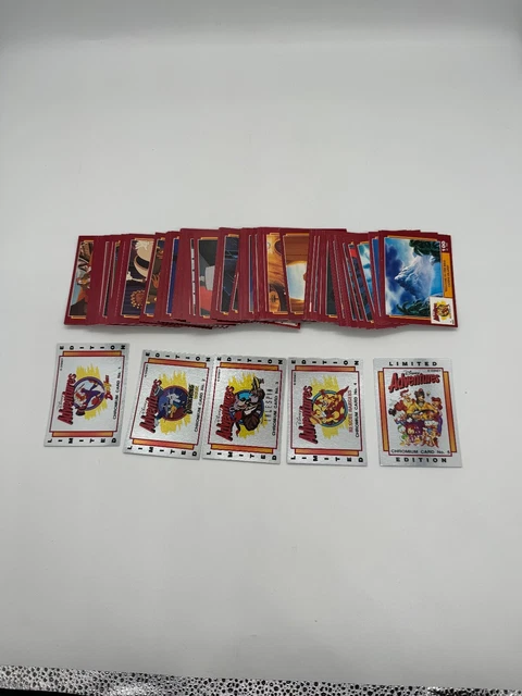 DYNAMIC DISNEY ADVENTURE Trading Card Complete Base + Chromium Set (100 ...