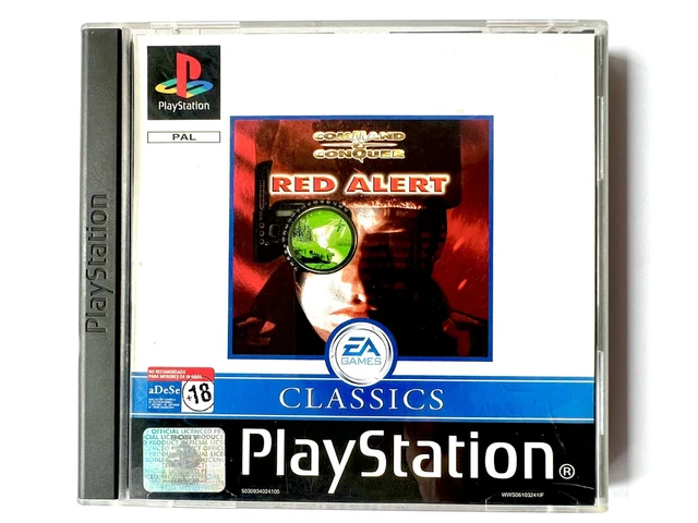 COMMAND & CONQUER: Red Alert Classics Psx Ps1 Pal Sin Manual EUR 24,99 ...