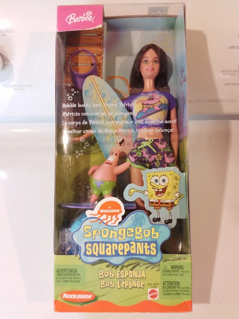 BARBIE- SPONGEBOB SQUAREPANTS Barbie Nickelodeon Gift Set(Unopened ...