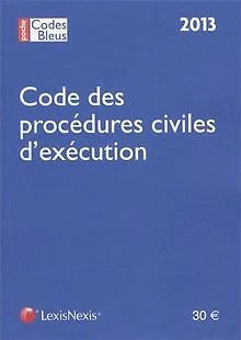 CODE DES PROCÉDURES civiles d'exécution de LexisNexis | Livre | état ...