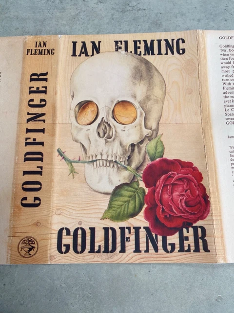 GOLDFINGER FIRST EDITION 1st/1st Facsimile DUST JACKET Ian Fleming ...