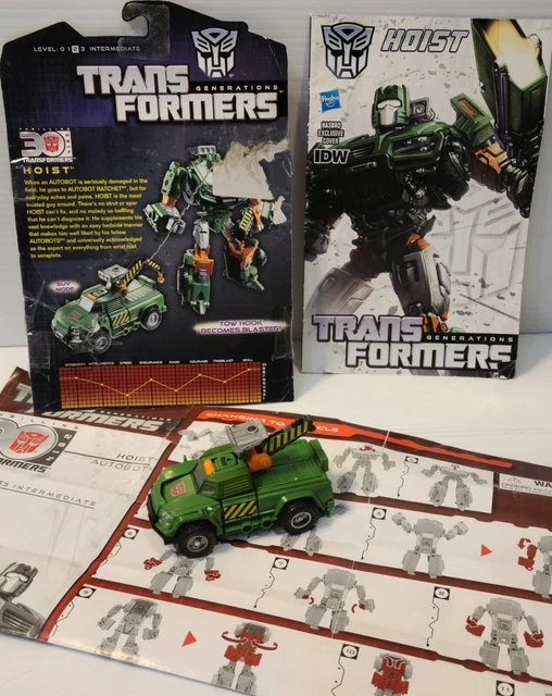 HASBRO TRANSFORMERS GENERATIONS Deluxe 30th Anniversary Hoist 98% ...