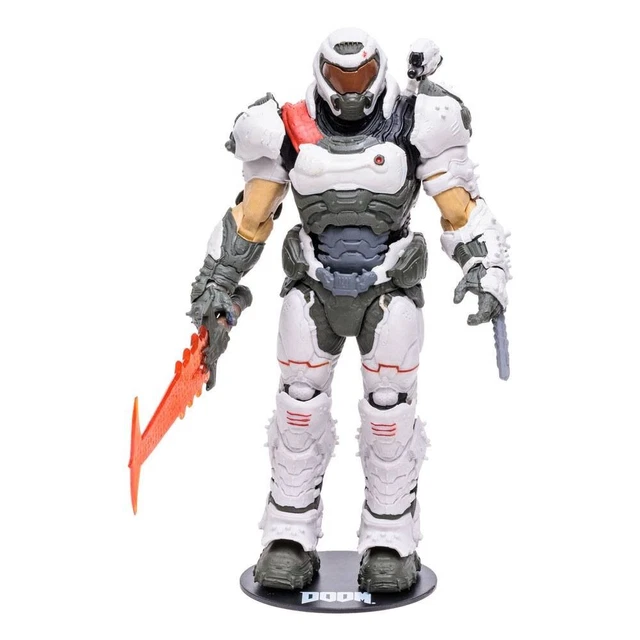 DOOM ETERNAL ACTIONFIGUR Doom Slayer (White Armor) 18 cm - McFarlane ...
