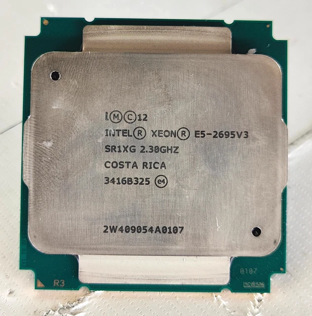 INTEL XEON E5-2695 v3 14-Core 35MB 120W FCLGA2011-3 64-bit SR1XG CPU ...