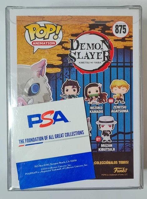 Funko Pop Signed Bryce Papenbrook Demon Slayer Inoske Flocked Cc 875 £16836 Picclick Uk