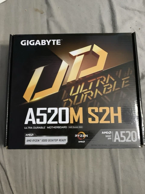 GIGABYTE AMD A520M DS3H V2 Motherboard BOX ONLY £8.00 - PicClick UK