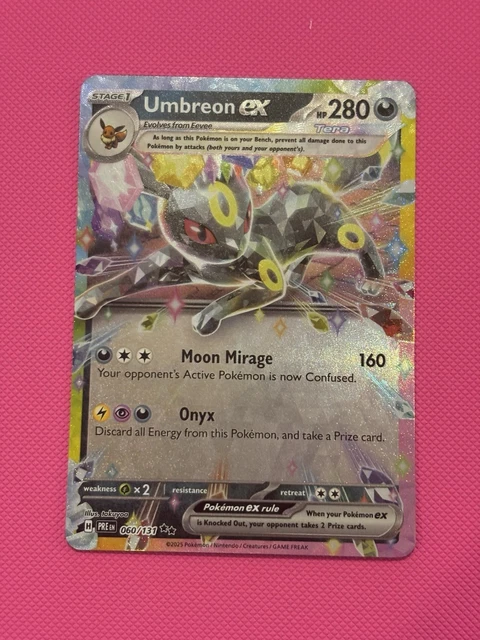 UMBREON EX 060/131 Sv: Prismatic Evolutions Holo £1.75 - PicClick UK