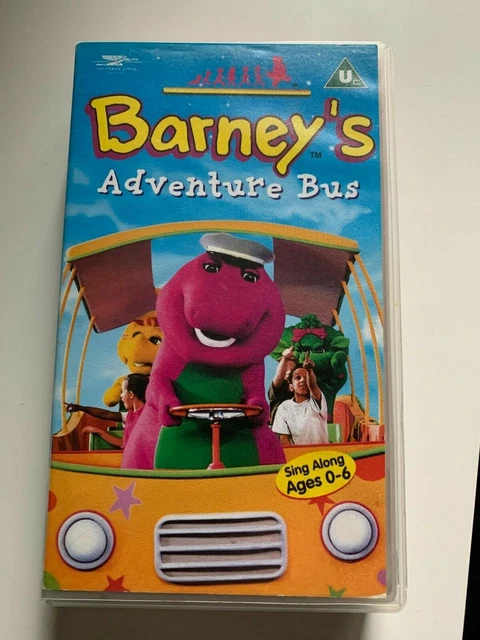 BARNEY'S ADVENTURE BUS VHS VIDEO £8.95 - PicClick UK