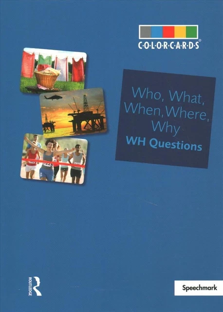 WHO, WHAT, WHEN, Where Colorcards -Interrogative... - Free Tracked ...