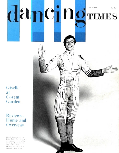 DANCING TIMES MAGAZINE 1968 Jul David Ashmole. Sir Laurence Olivier ...